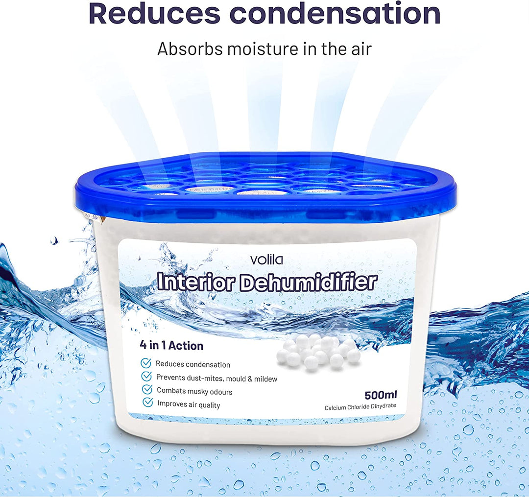 Dehumidifiers for Home 500ml Condensation Remover Moisture Absorber ...
