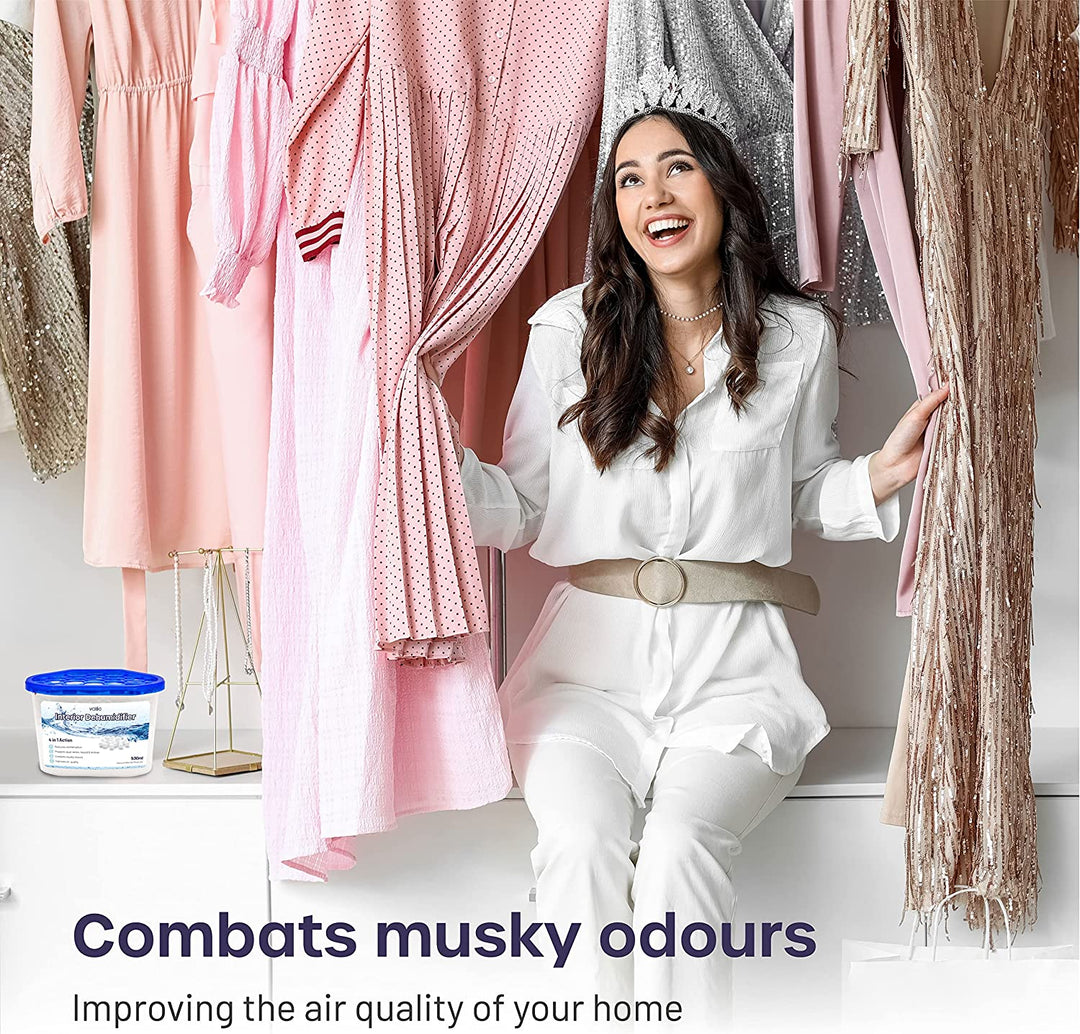 Dehumidifiers for Home 500ml Condensation Remover Moisture Absorber ...