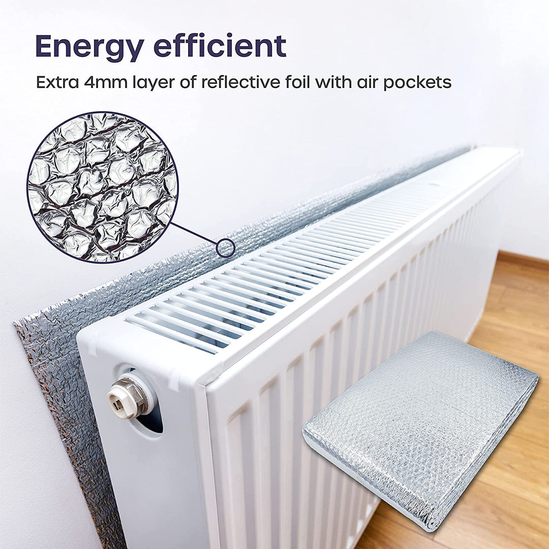 Reflective Radiator Foil for Energy Savings – volila